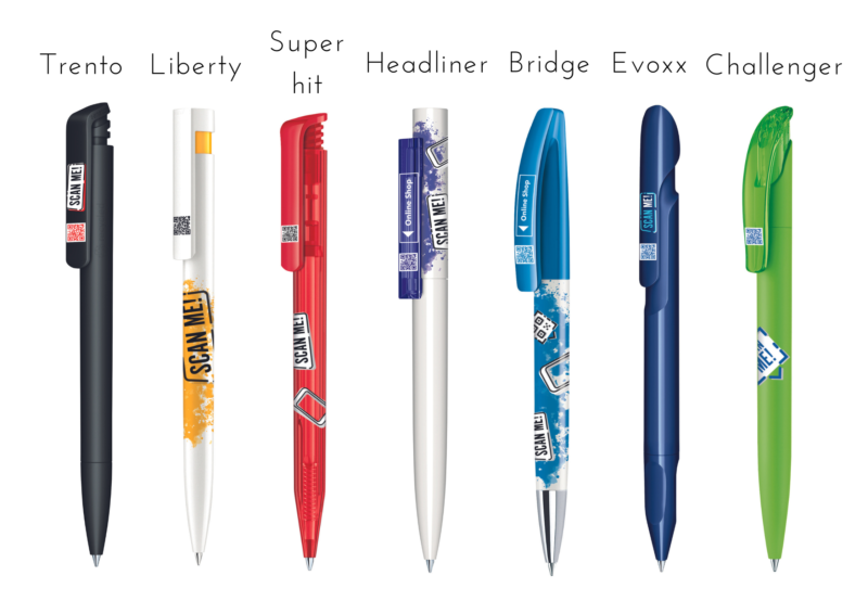 Stay Connected : QR Code pens. | The Promotion Company